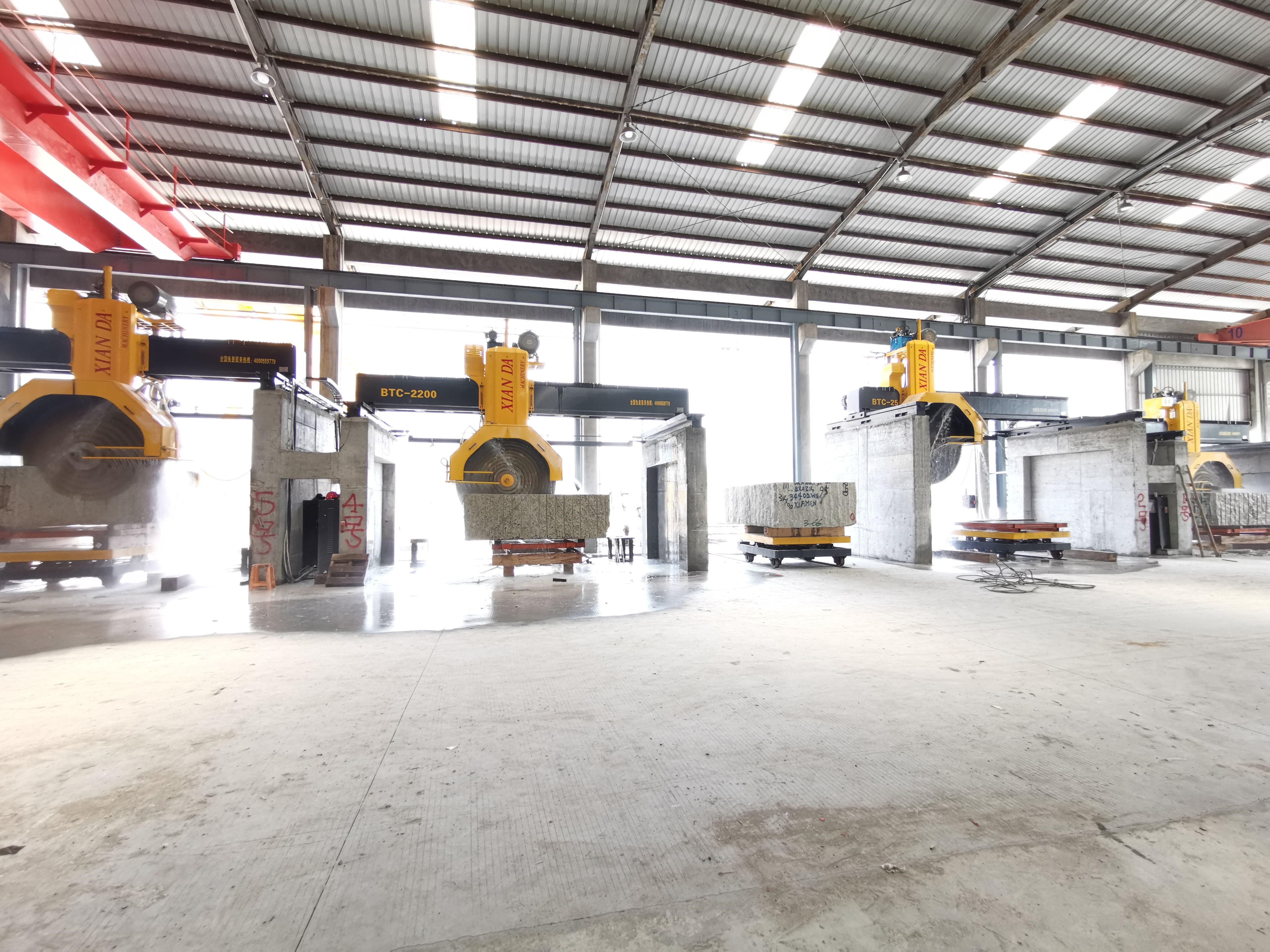 2500mm/2800mm Bridge Saw for Marble & Granite Block Cutting